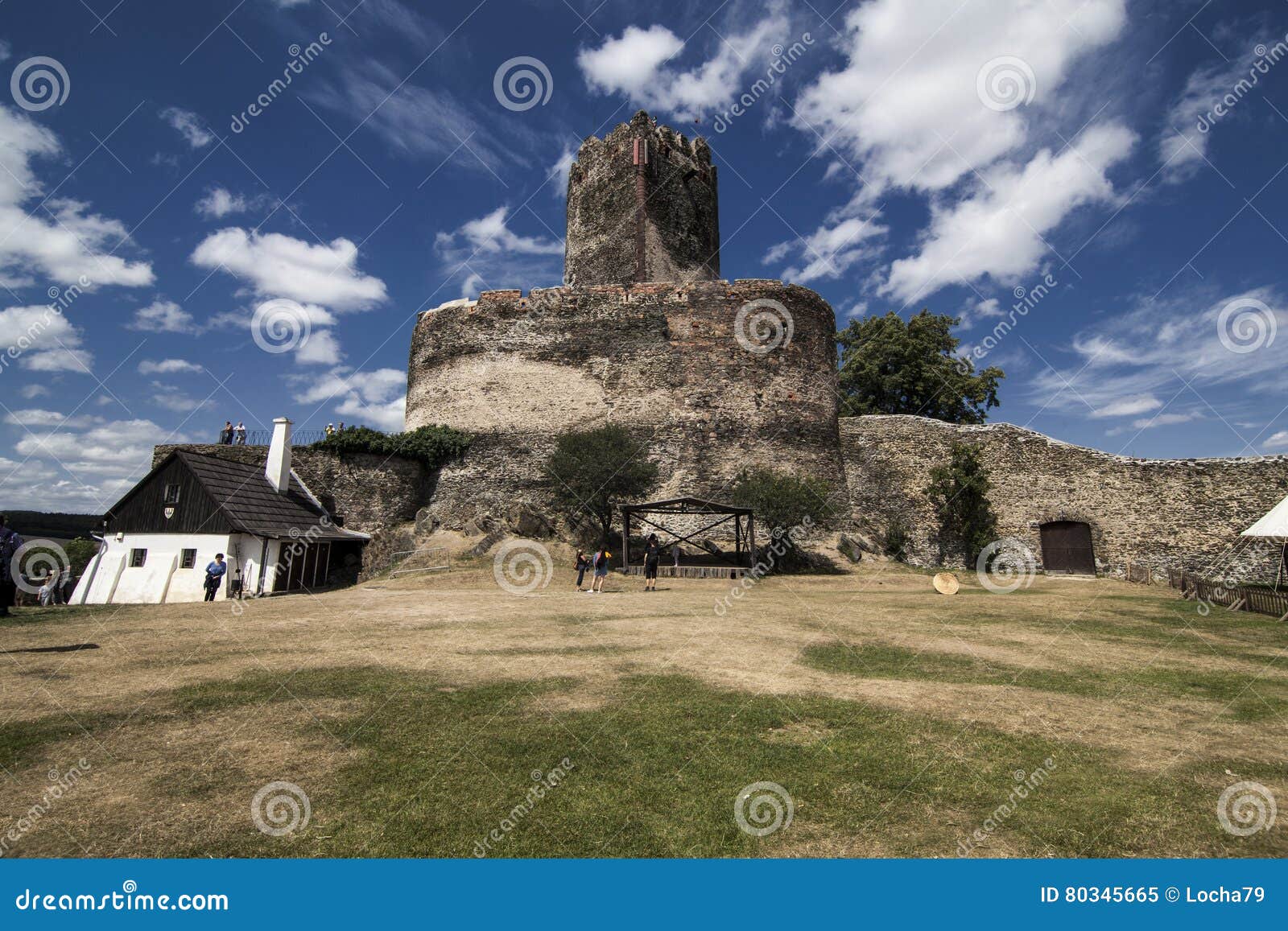Historic castle in Bolkow editorial image. Image of antic - 80345665