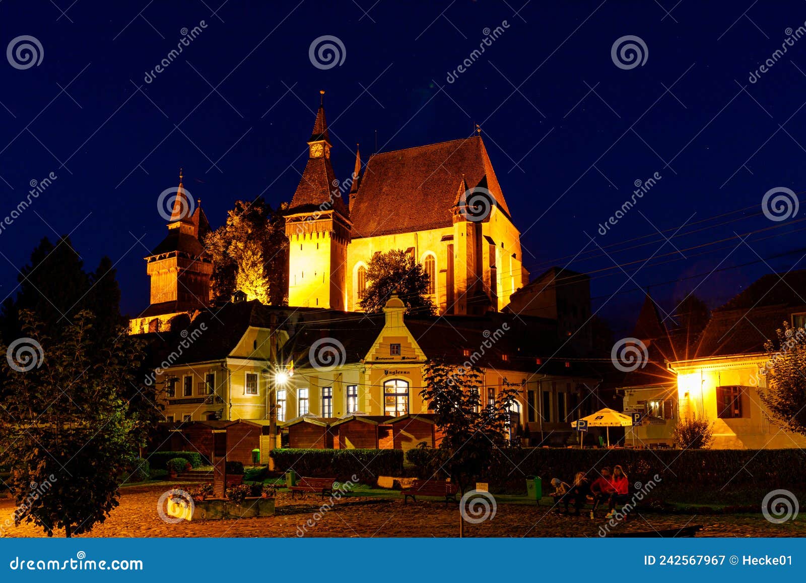 Historic Castle Church of Biertan in Romania Editorial Photography ...