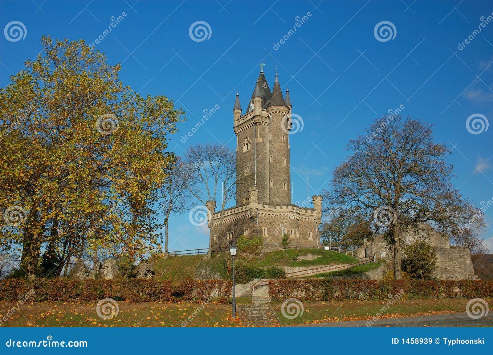 Historic castle dillenburg stock image. Image of architecture - 1458939