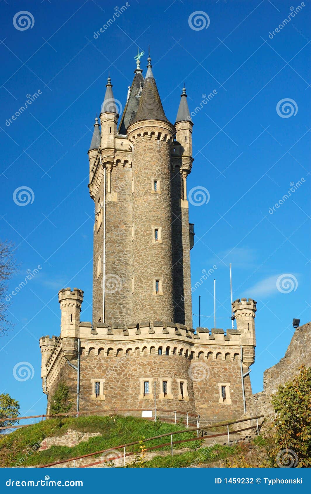 Historic Castle Dillenburg, Stock Photo - Image of blue, architecture ...