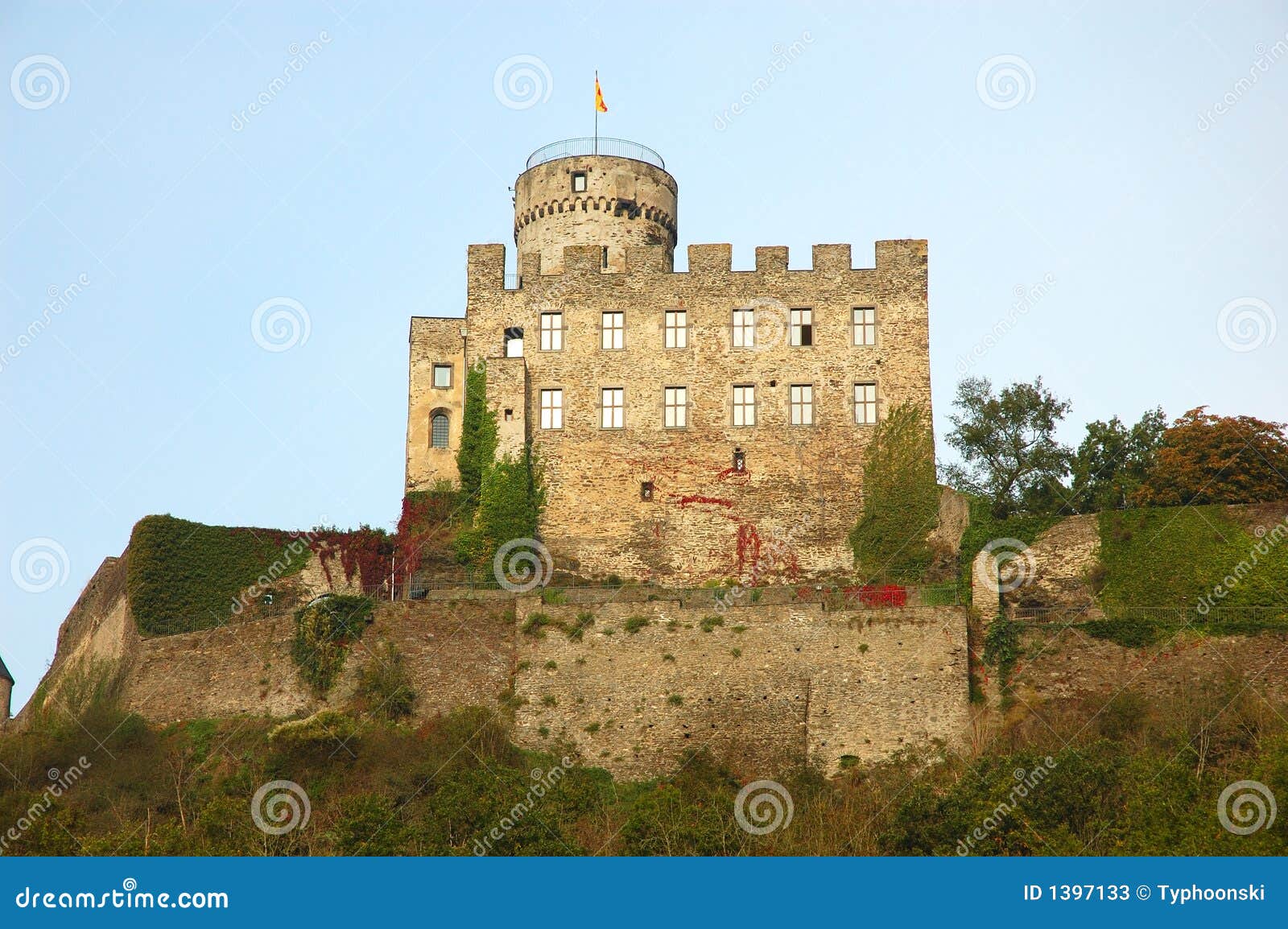 Historic Castle Pyrmont stock image. Image of medieval - 1397133