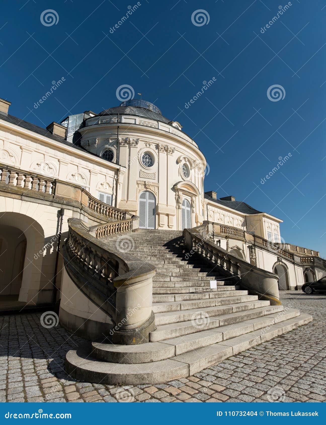 The Historic Castle Solitude, Stuttgart Germany Stock Photo - Image of ...
