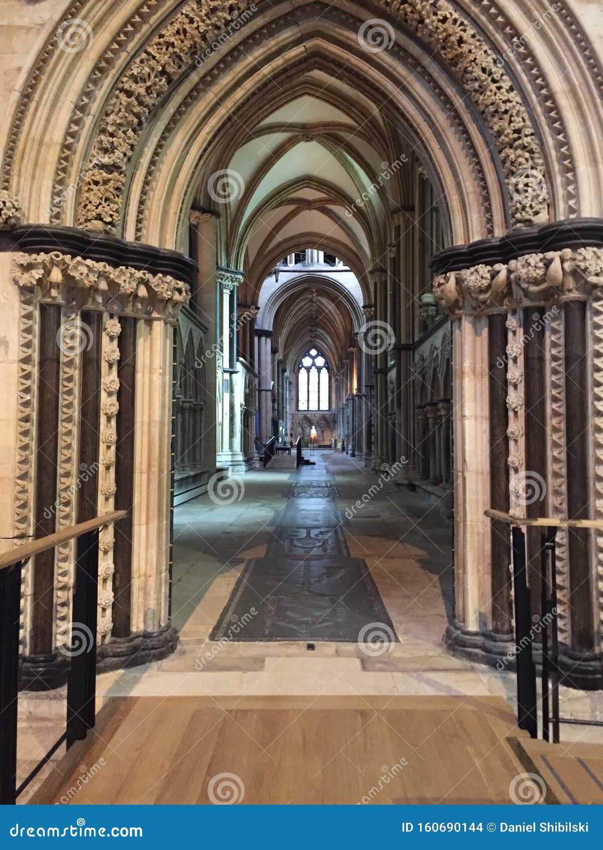 Cathedral Halls stock photo. Image of halls, cathedral - 160690144