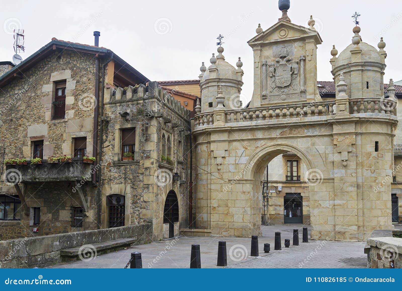 Durango town old part stock image. Image of center, arch - 110826185