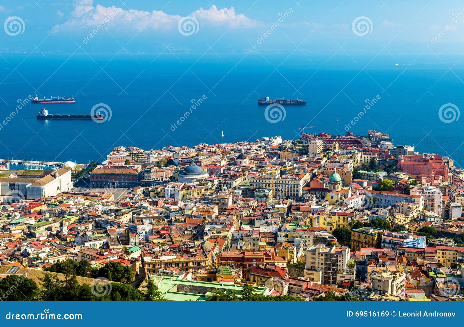 The Historic Centre of Napoli Stock Image - Image of francesco ...