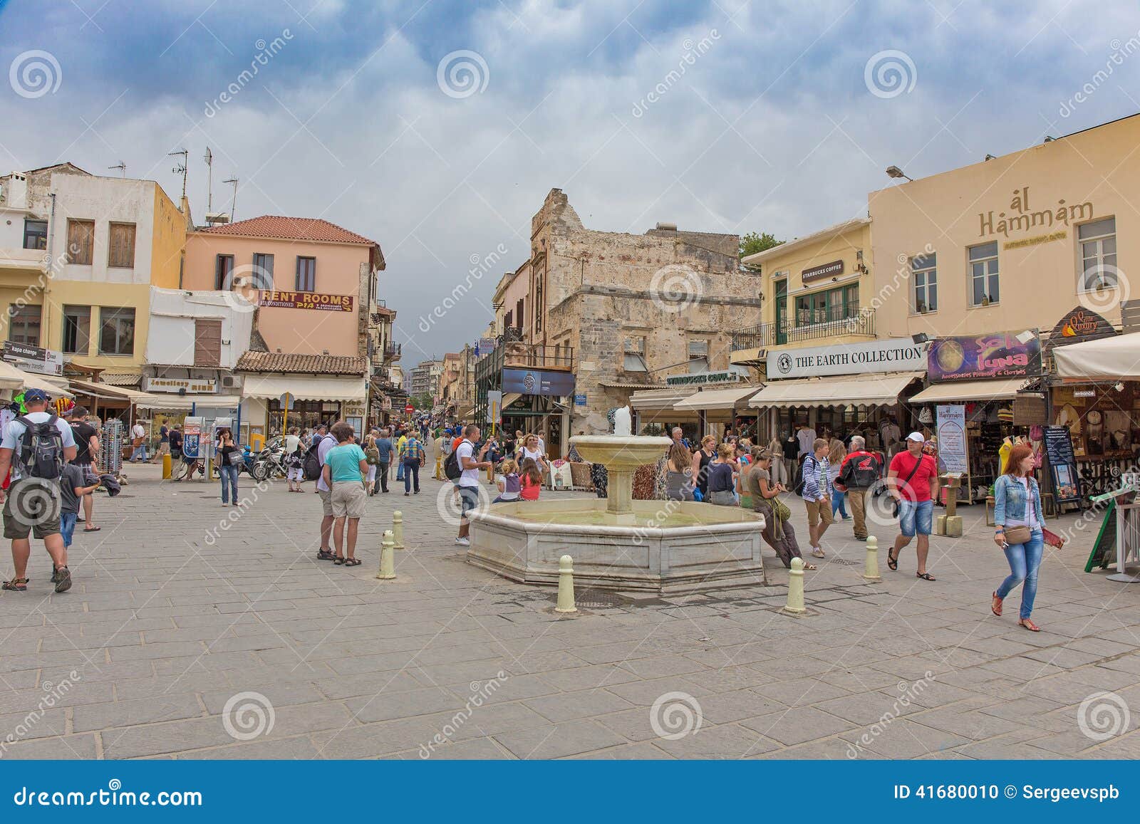 The Historic City of Chania. Editorial Image - Image of residence ...