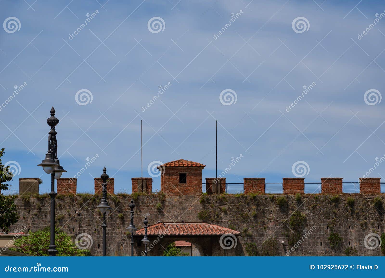 Historic City Gate of Pisa, Italy Stock Photo - Image of cathedral ...