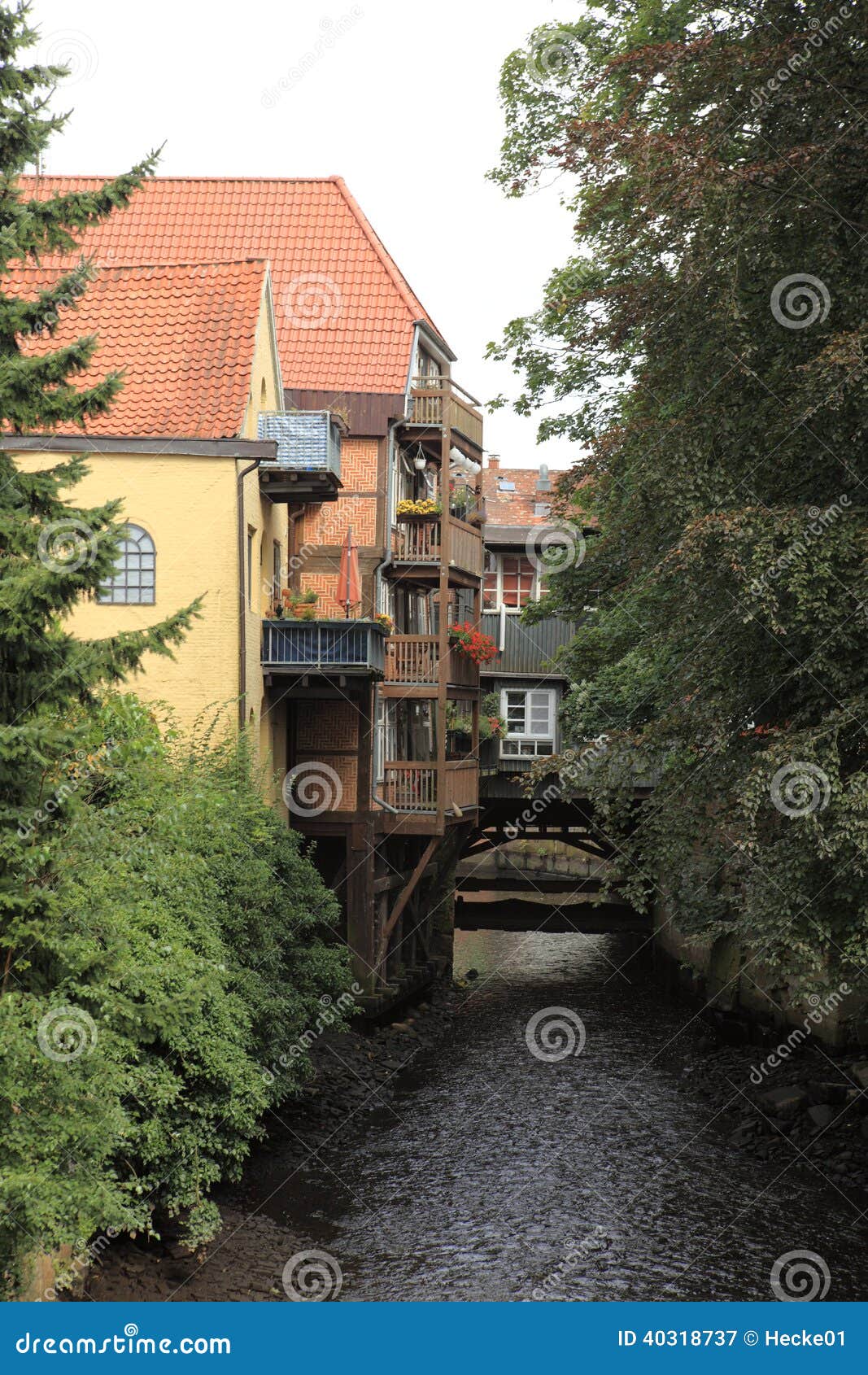 Historic City of Stade stock image. Image of harbor, homes - 40318737