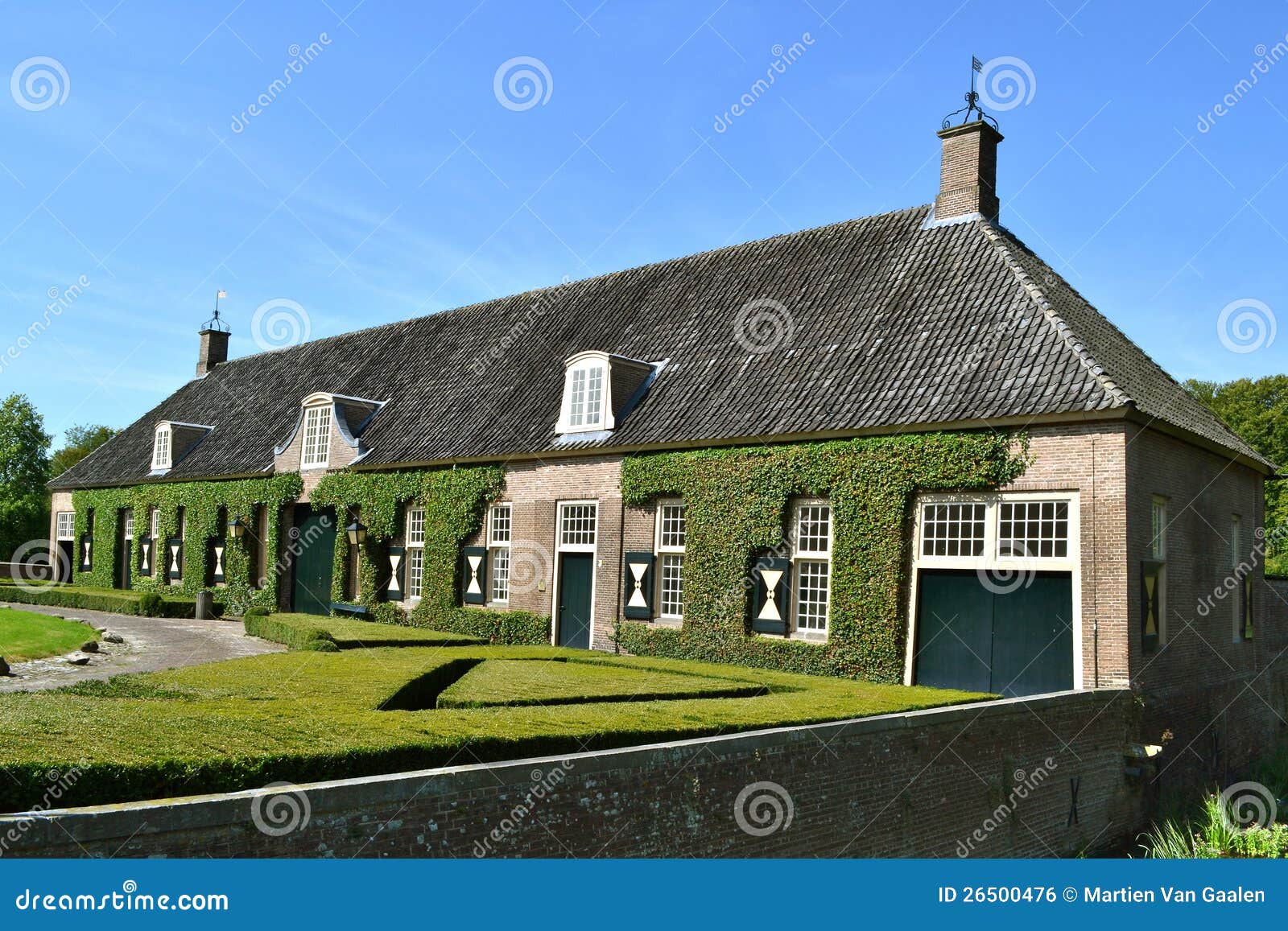 Historic Coach House. stock photo. Image of blinds, antique - 26500476