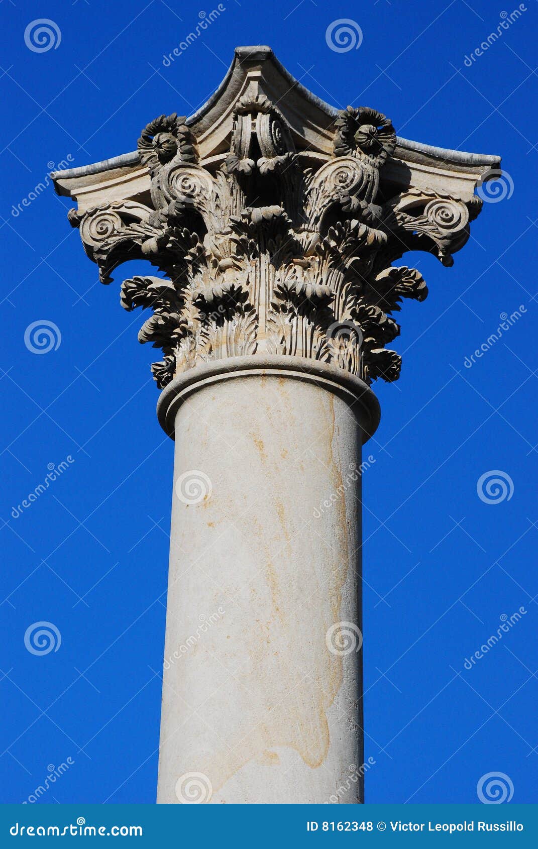 Historic Column and Capital Editorial Stock Photo - Image of ancient ...