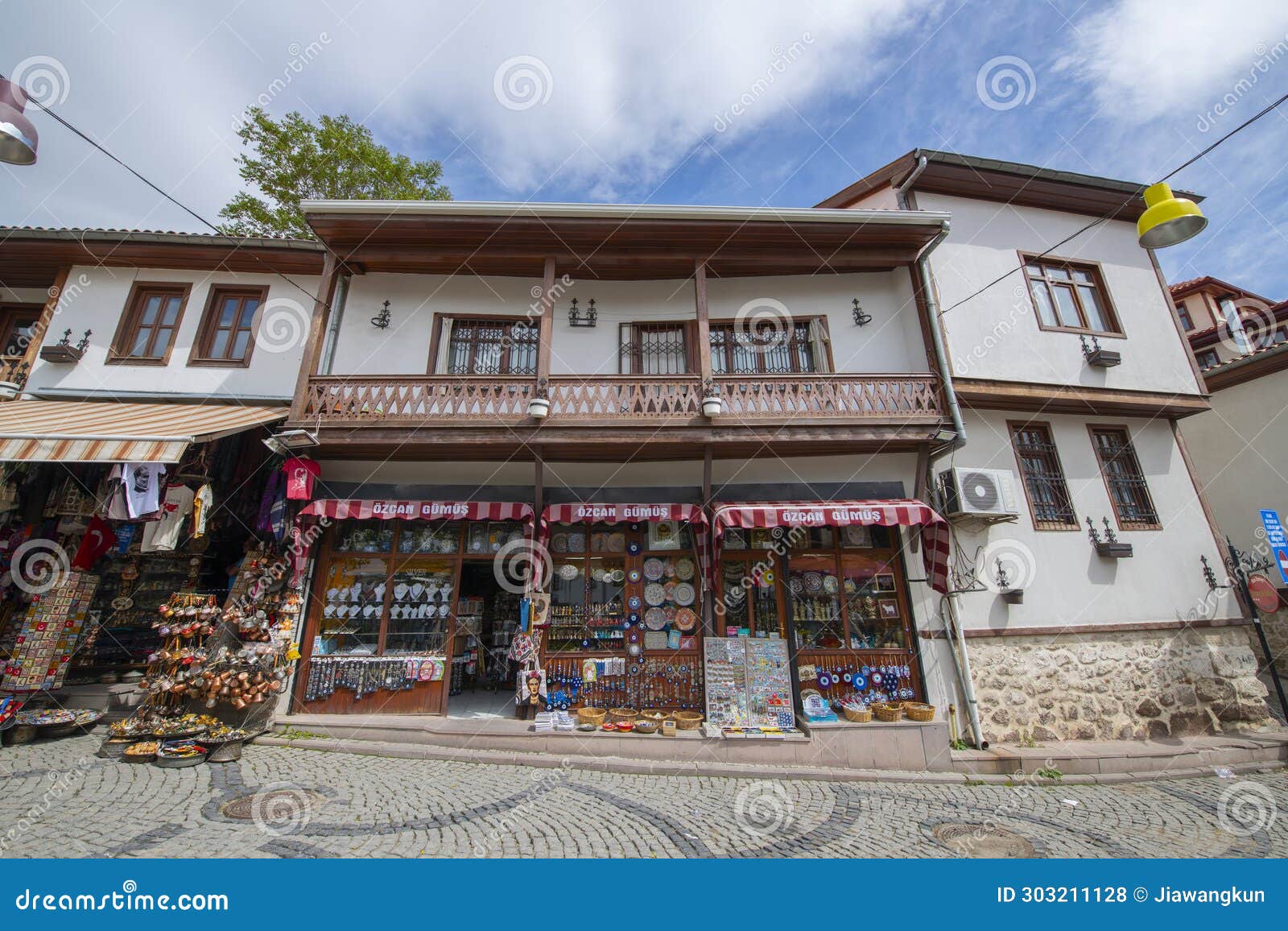 Historic Commercial Building, Ankara Castle, Ankara, Turkey Editorial ...