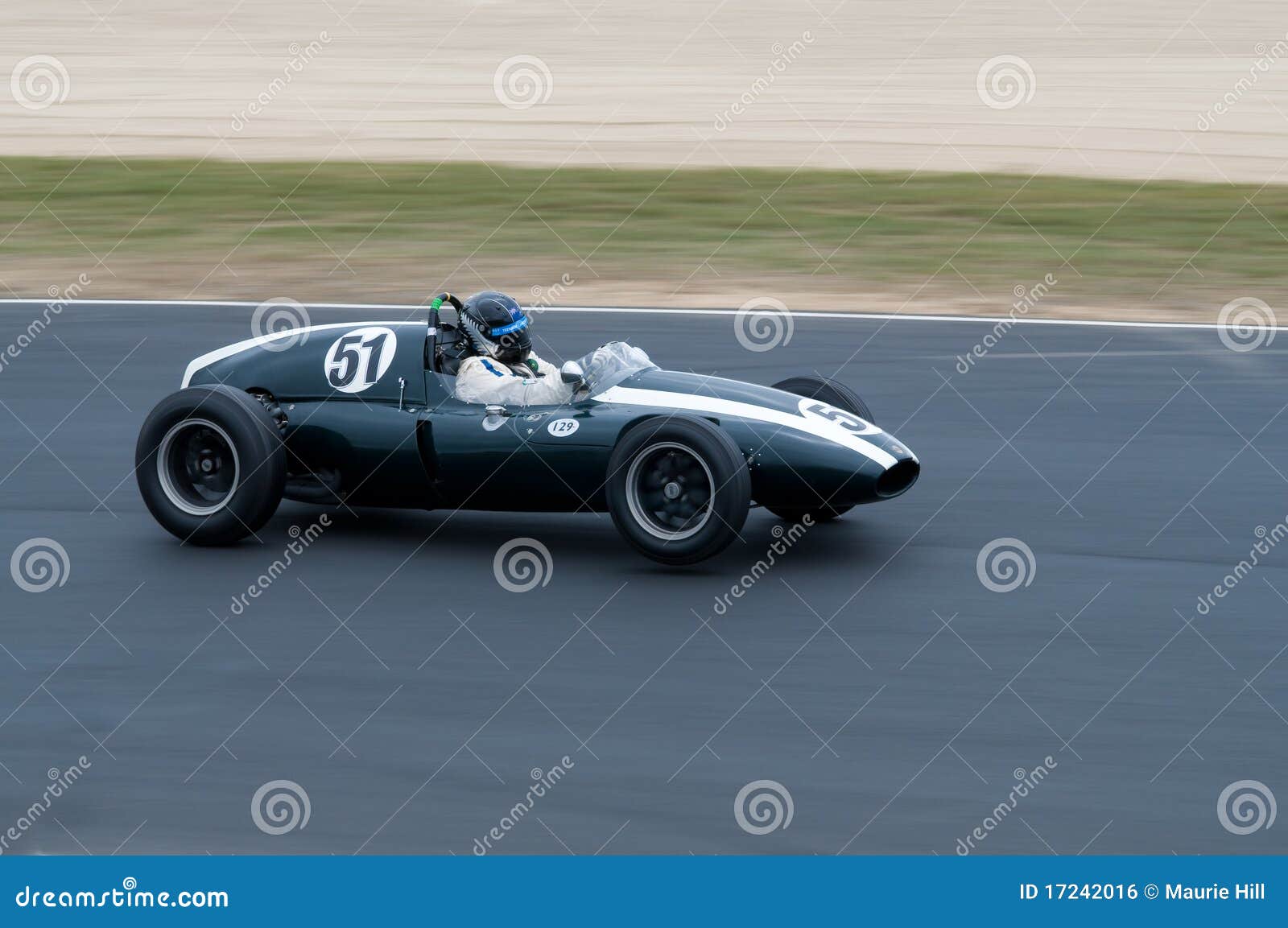Historic Cooper F1 Racing Car at Speed Editorial Photo - Image of auto ...