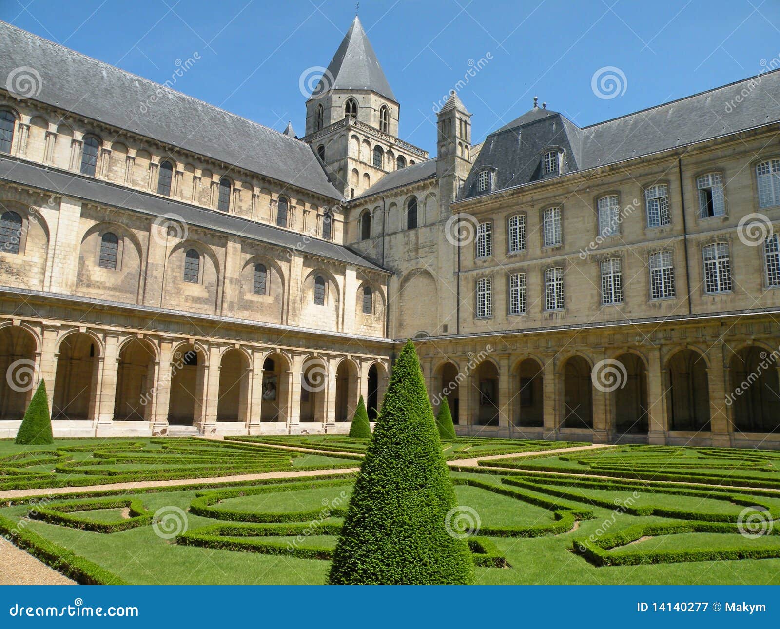 Historic European Abbey stock image. Image of cathedral - 14140277