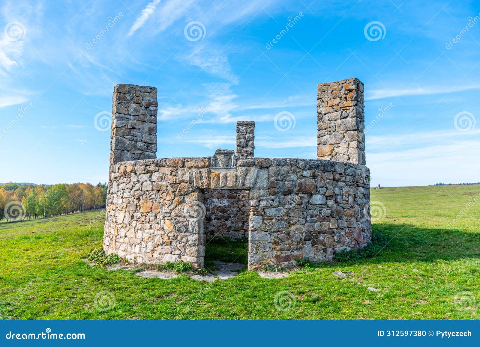 Historic Execution Ground in Horni Slavkov Stock Photo - Image of ...