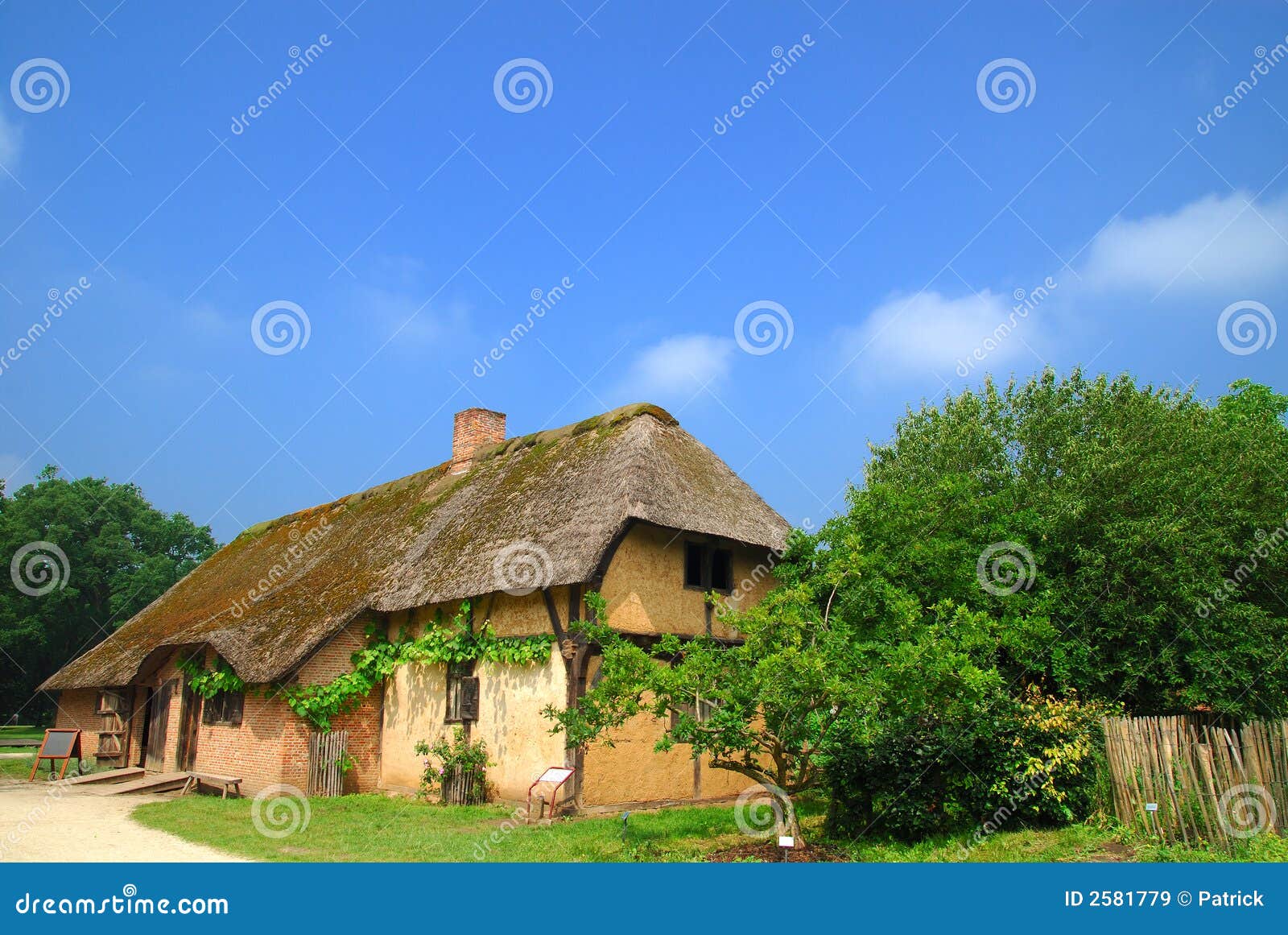 Historic farm house stock image. Image of culture, pastoral - 2581779