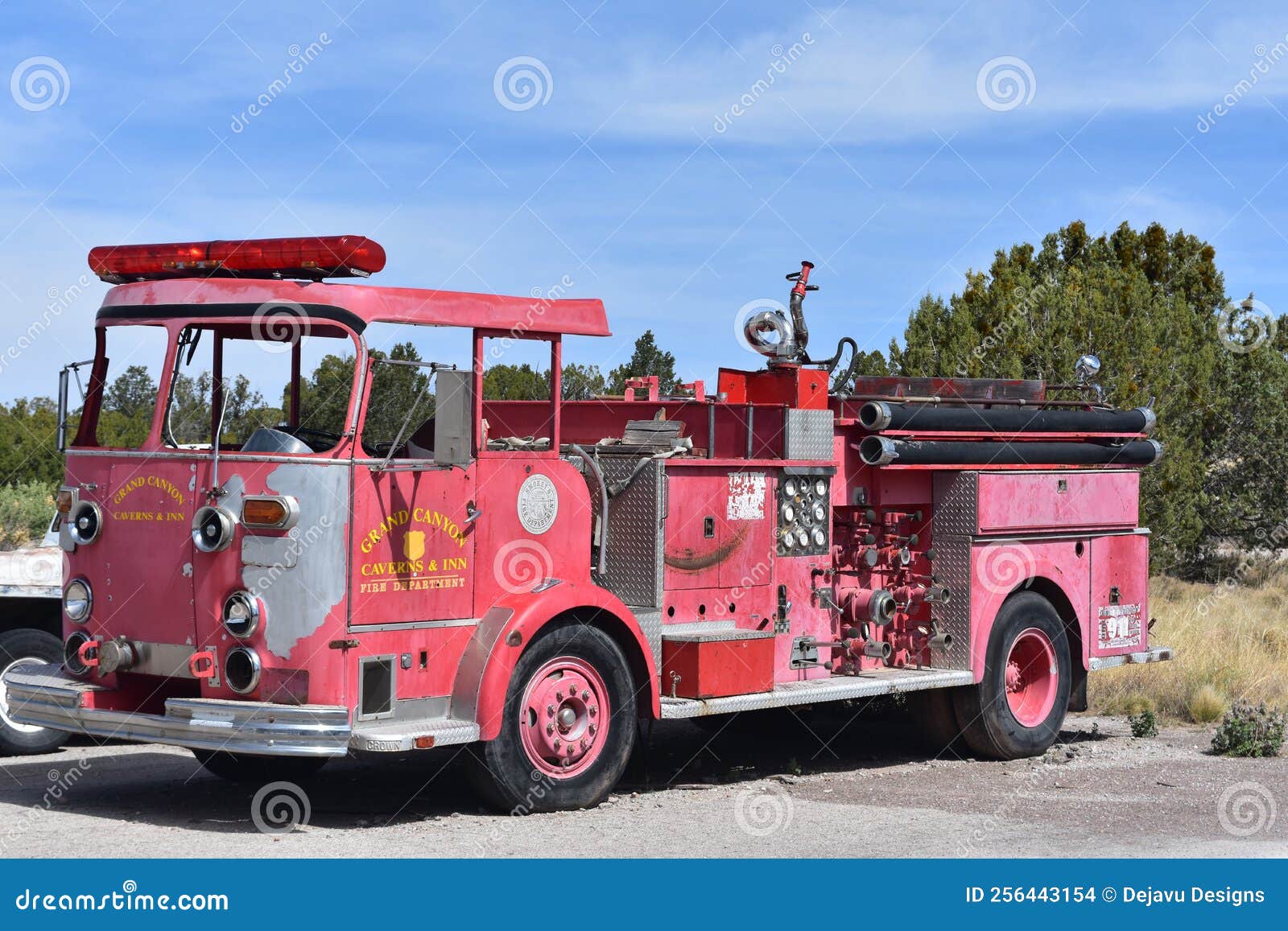 Historic Fire Fighter for Fighting Canyon Fires Editorial Stock Image ...