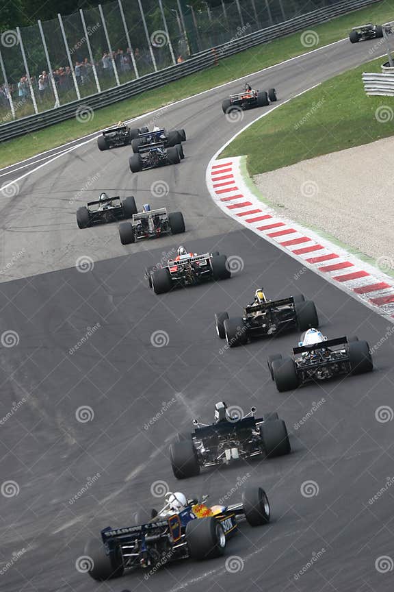 Historic formula one race editorial photo. Image of motor - 14821321
