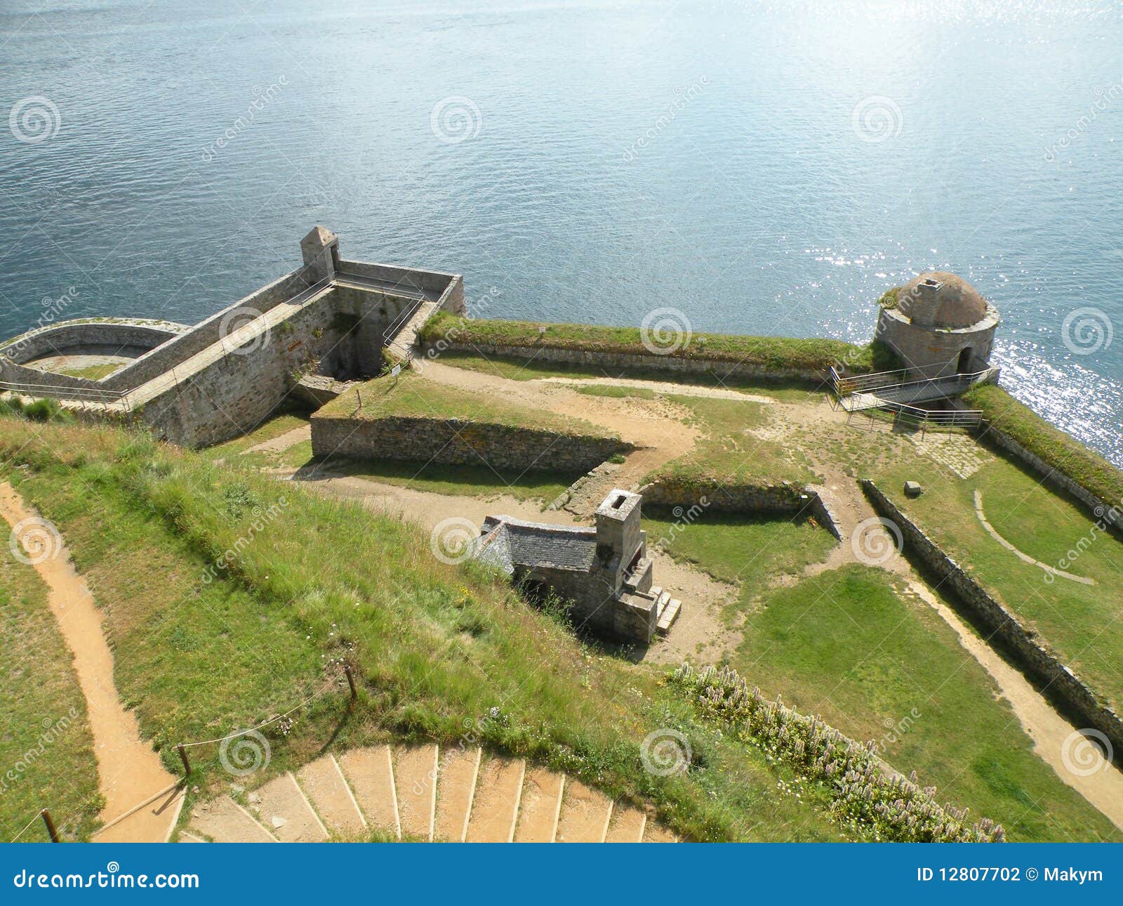 Historic Fort stock photo. Image of defense, fortress - 12807702