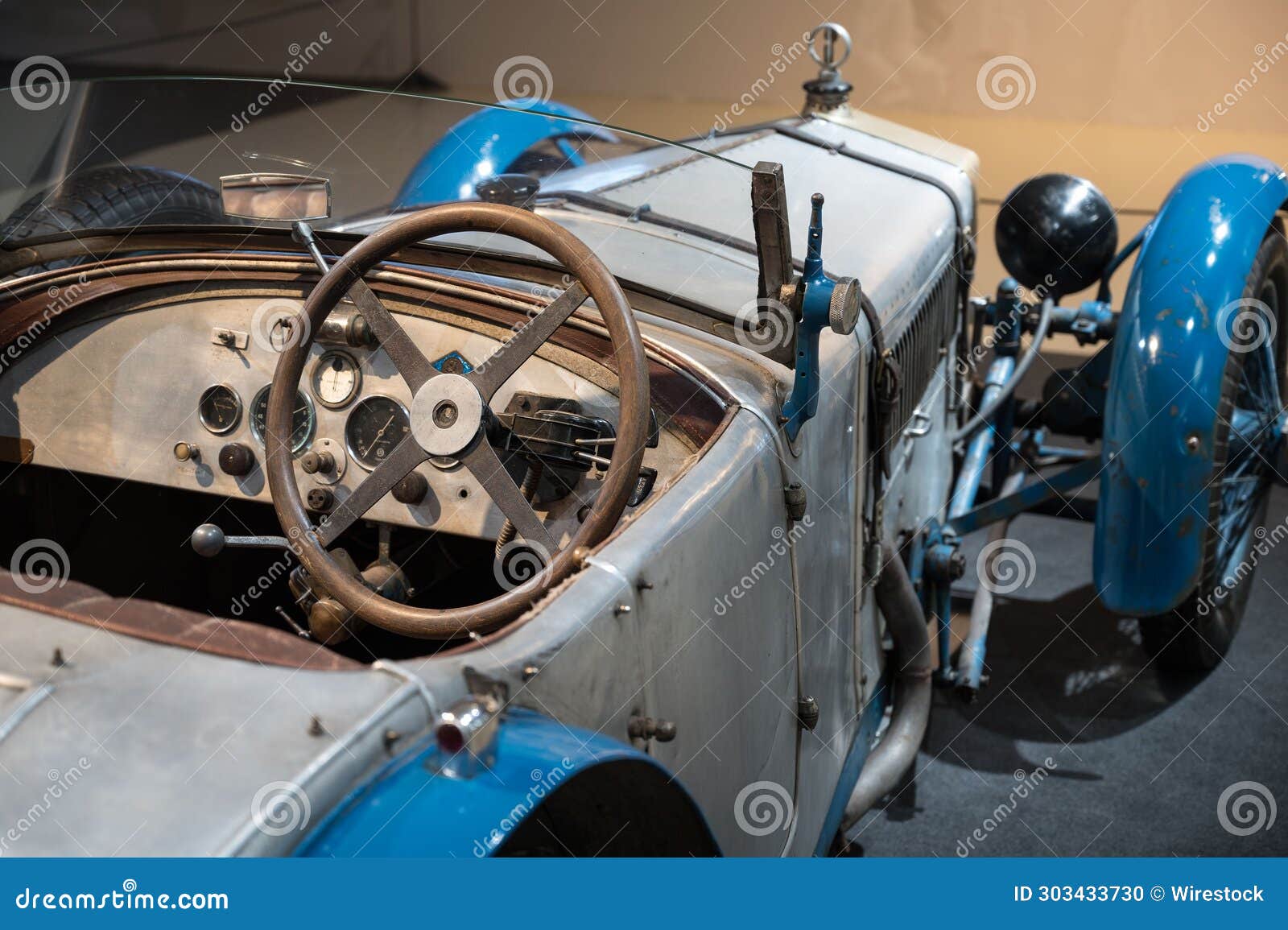 Historic 1927 Gephi Tracta Racing Car with Engine and Front-wheel Drive ...
