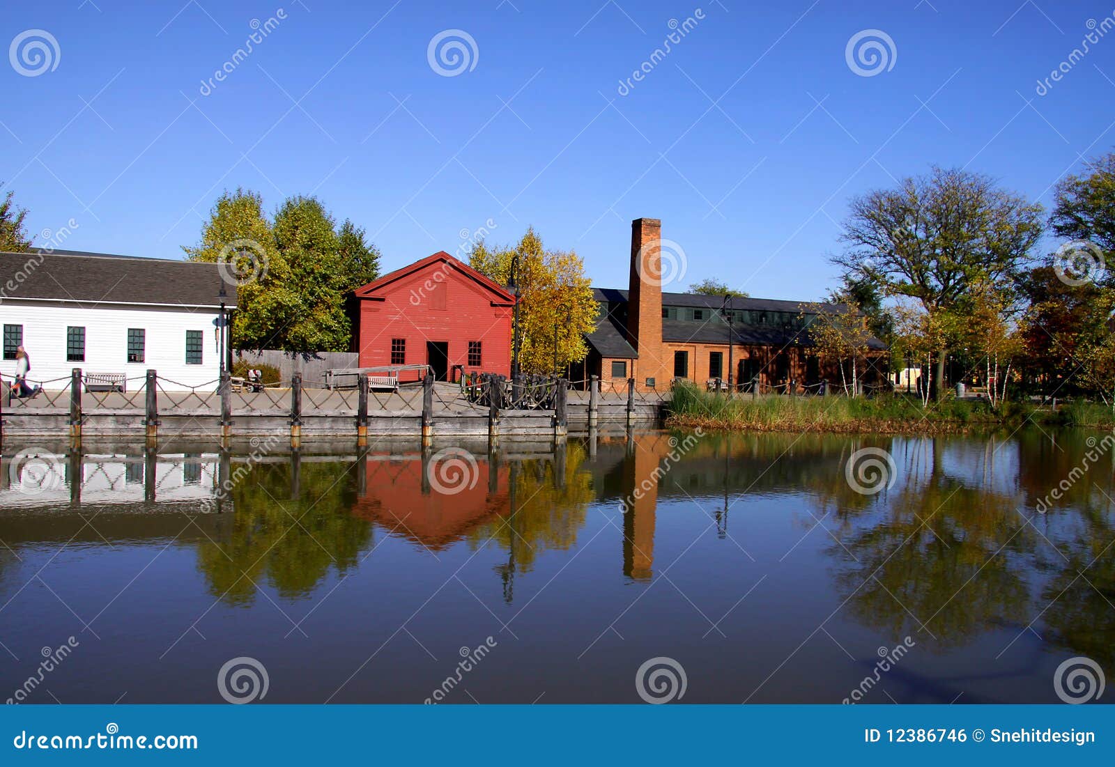 Historic Greenfield Village Stock Photo - Image of porch, city: 12386746
