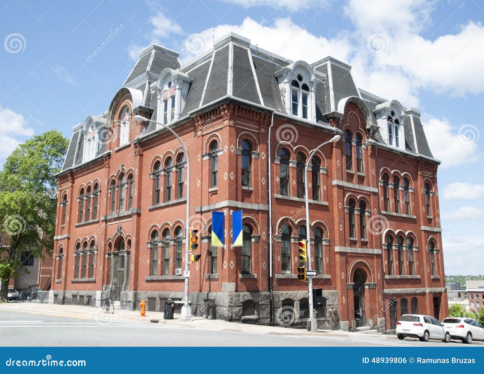 Historic Halifax Old Town Clock Stock Photo | CartoonDealer.com #158657196
