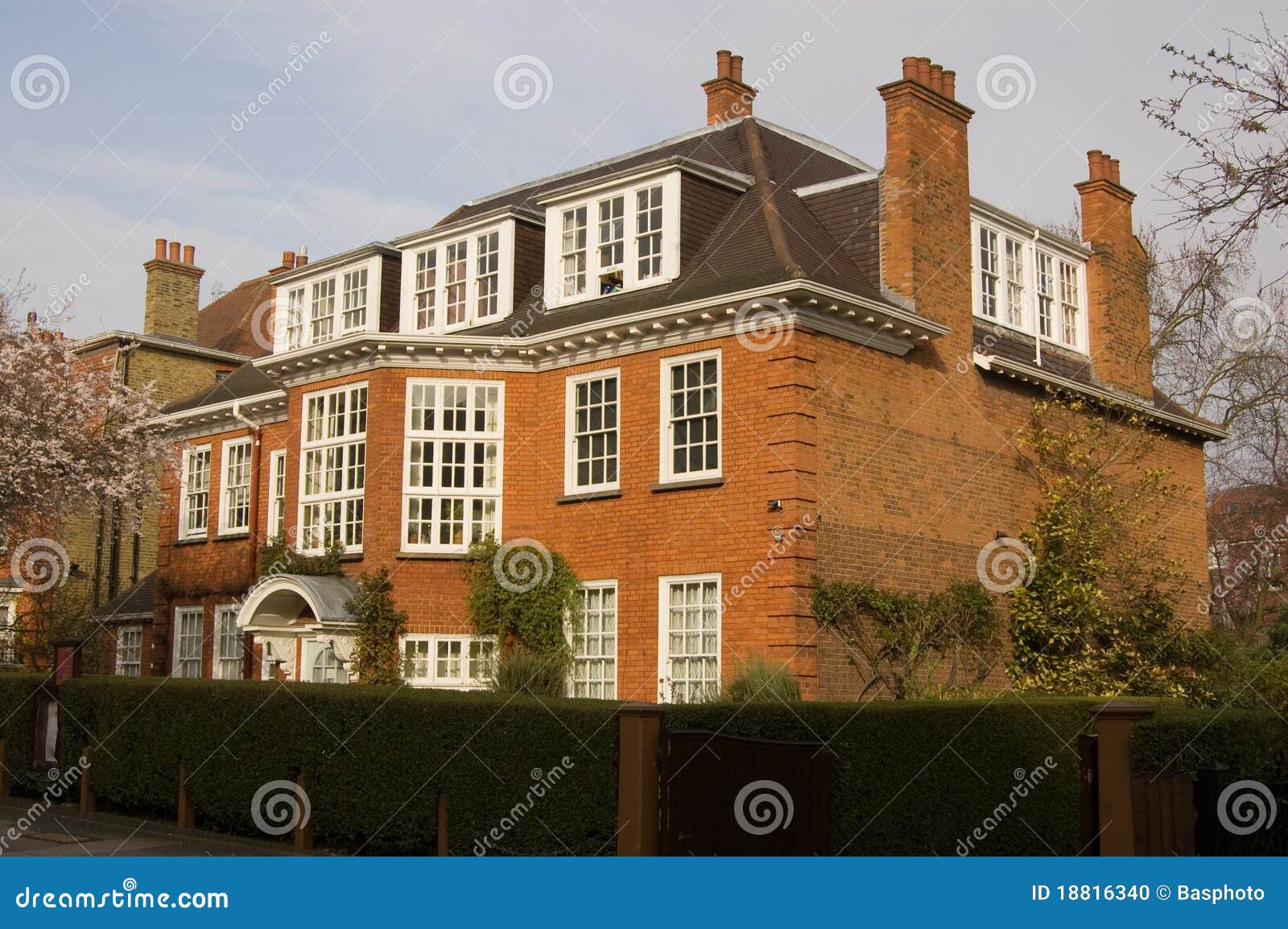 Historic Home of Sigmund Freud Stock Photo - Image of brick, outdoors ...