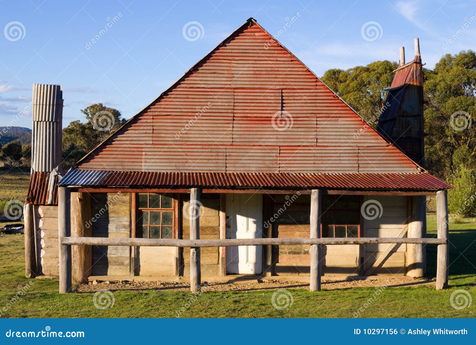 Historic Homestead stock photo. Image of chimney, rust - 10297156
