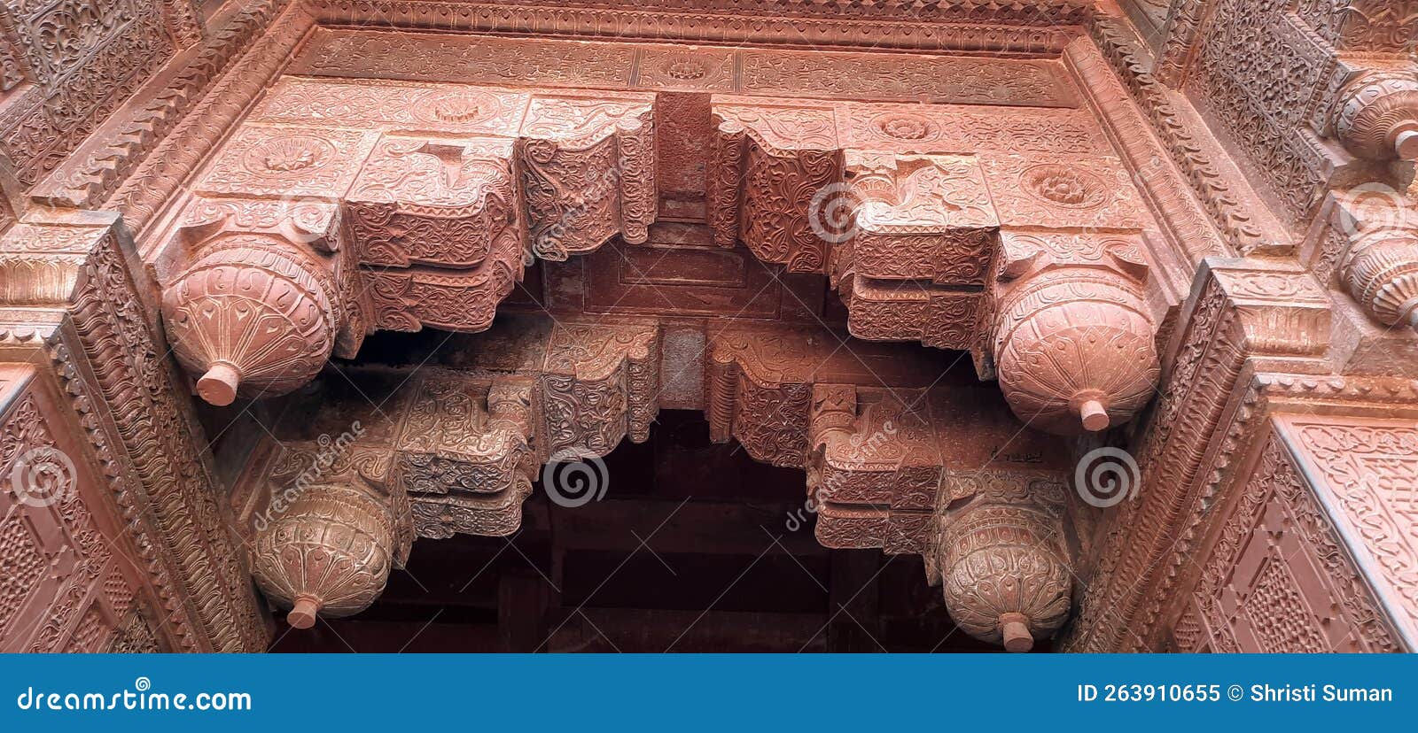 Historic Interior Design and Beautiful Stone Carving Stock Image ...