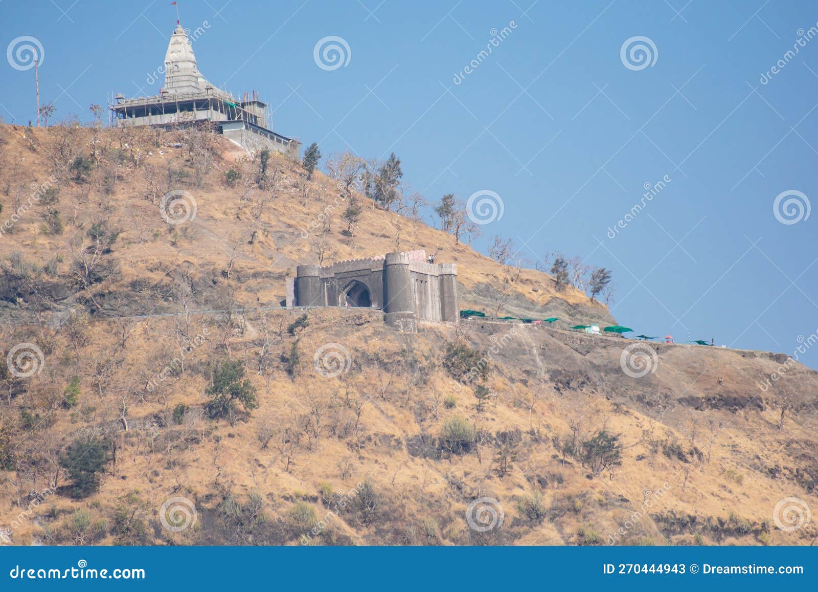 Historic Jam Gate and Temple Above it on Mhow Mandleshwar Road Near ... Historic Jam Gate and Temple Above it on Mhow Mandleshwar Road Near ...