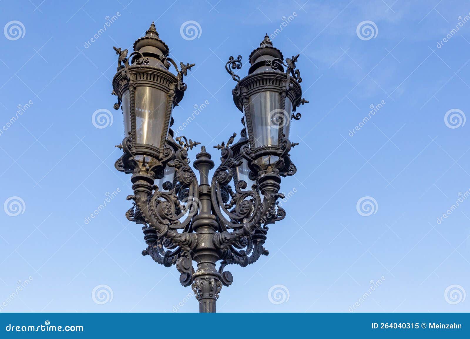Historic lantern, nowaday stock image. Image of style - 264040315