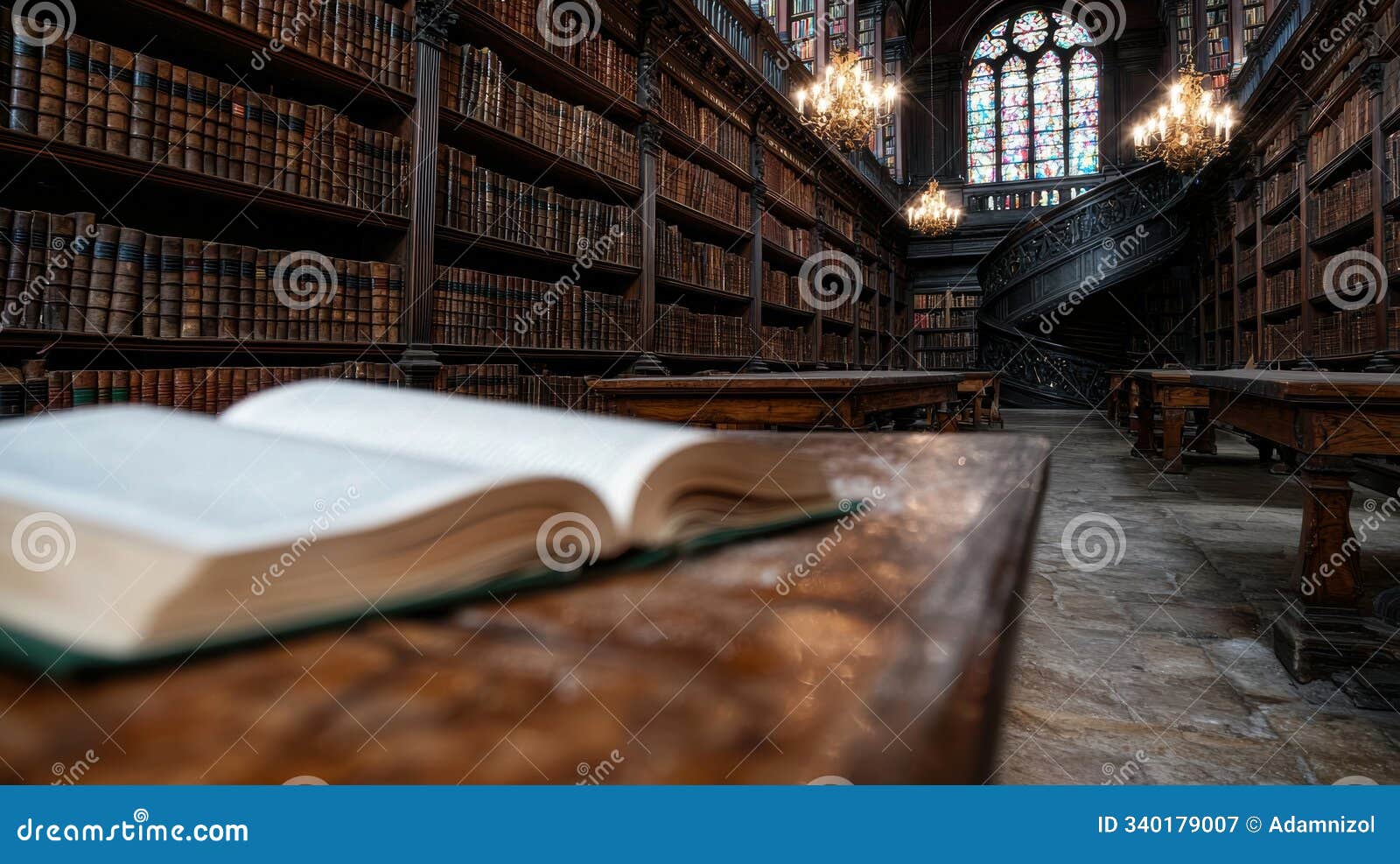 Historic Library Within Iowa State Capitol Buildin. Concept ...