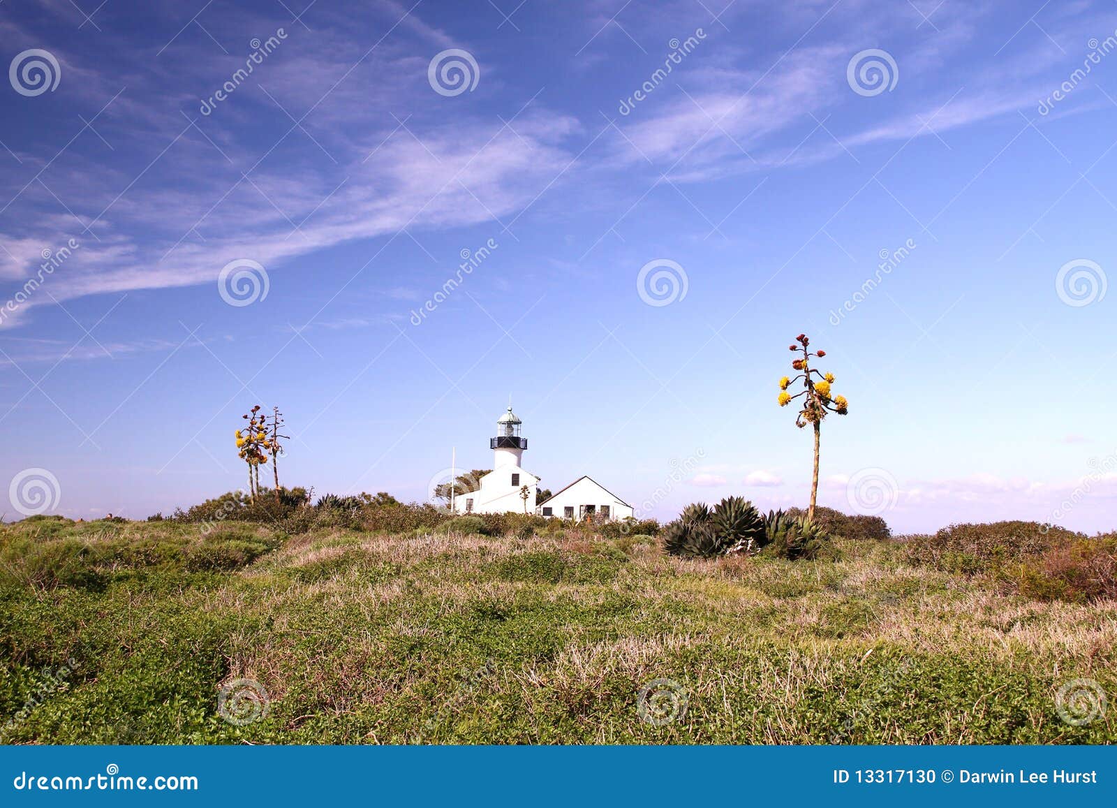 Historic Lighthouse stock photo. Image of historic, springtime - 13317130