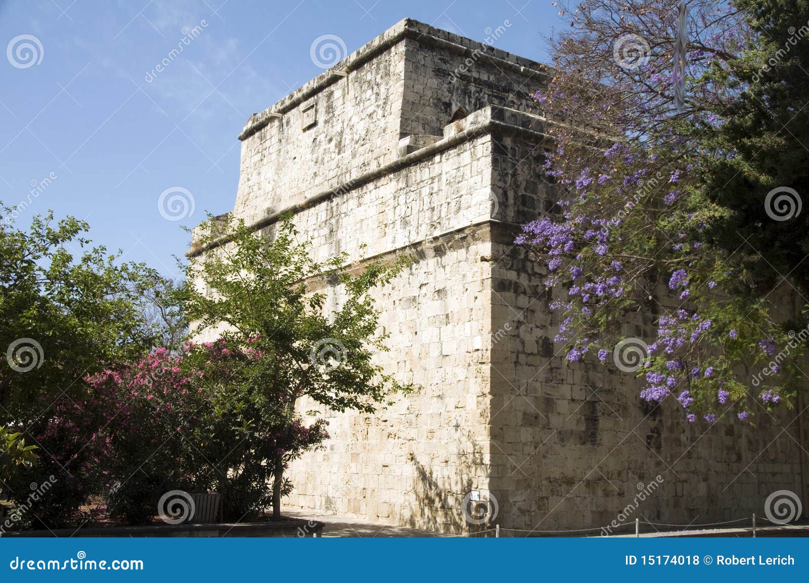 Historic Limassol Castle Lemesos Cyprus Stock Photo - Image of stone ...