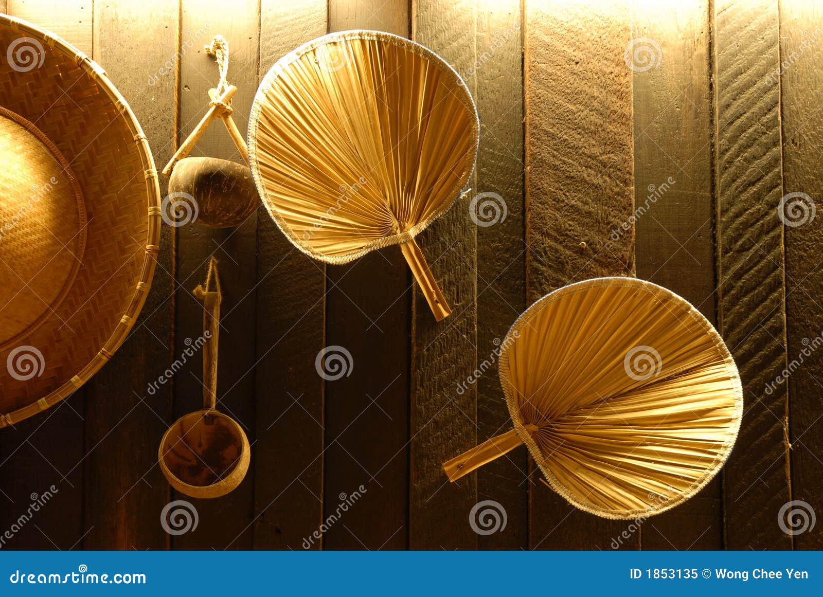 Historic Malay Crafted Fans Stock Image - Image of cultural ...