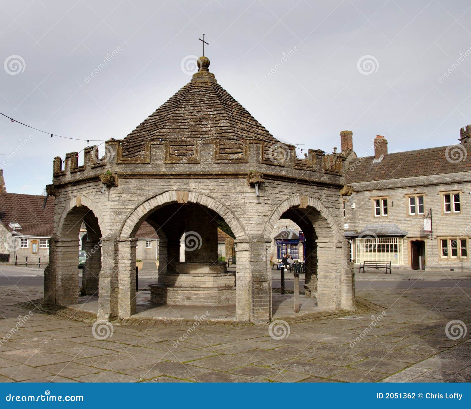 Historic Market Square stock photo. Image of architecture - 2051362