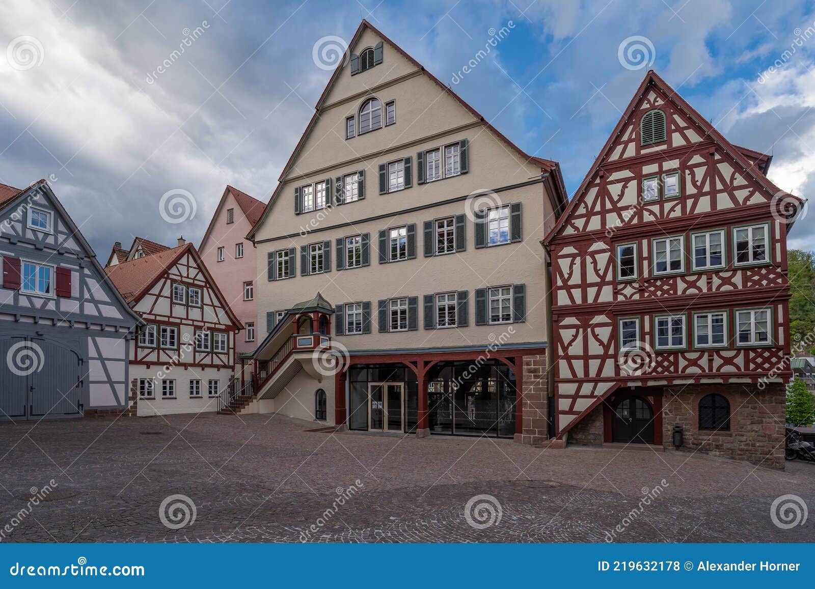 Historic Medieval Half Timber House Stock Photo - Image of house, city ...