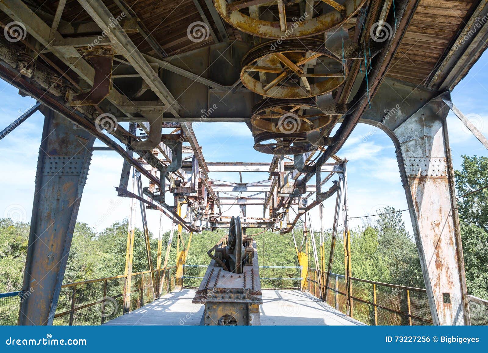 Historic mining rail cart stock photo. Image of gold - 73227256