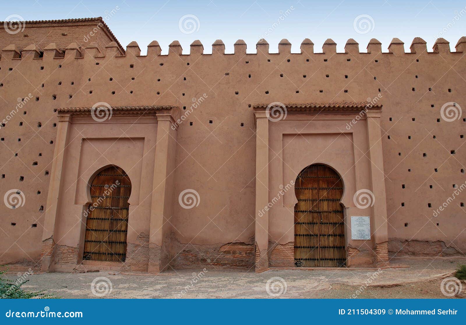 The Historic Mosque of Tinmel Stock Image - Image of religion, ancient ...