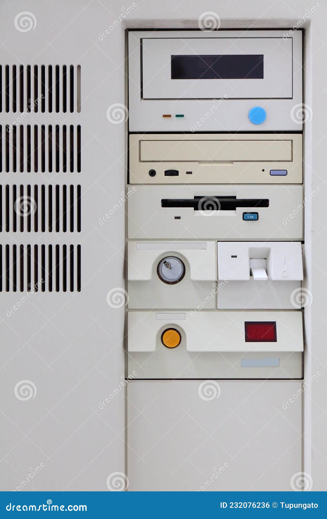 Historic Obsolete PC Computer Case Stock Photo - Image of collectible ...