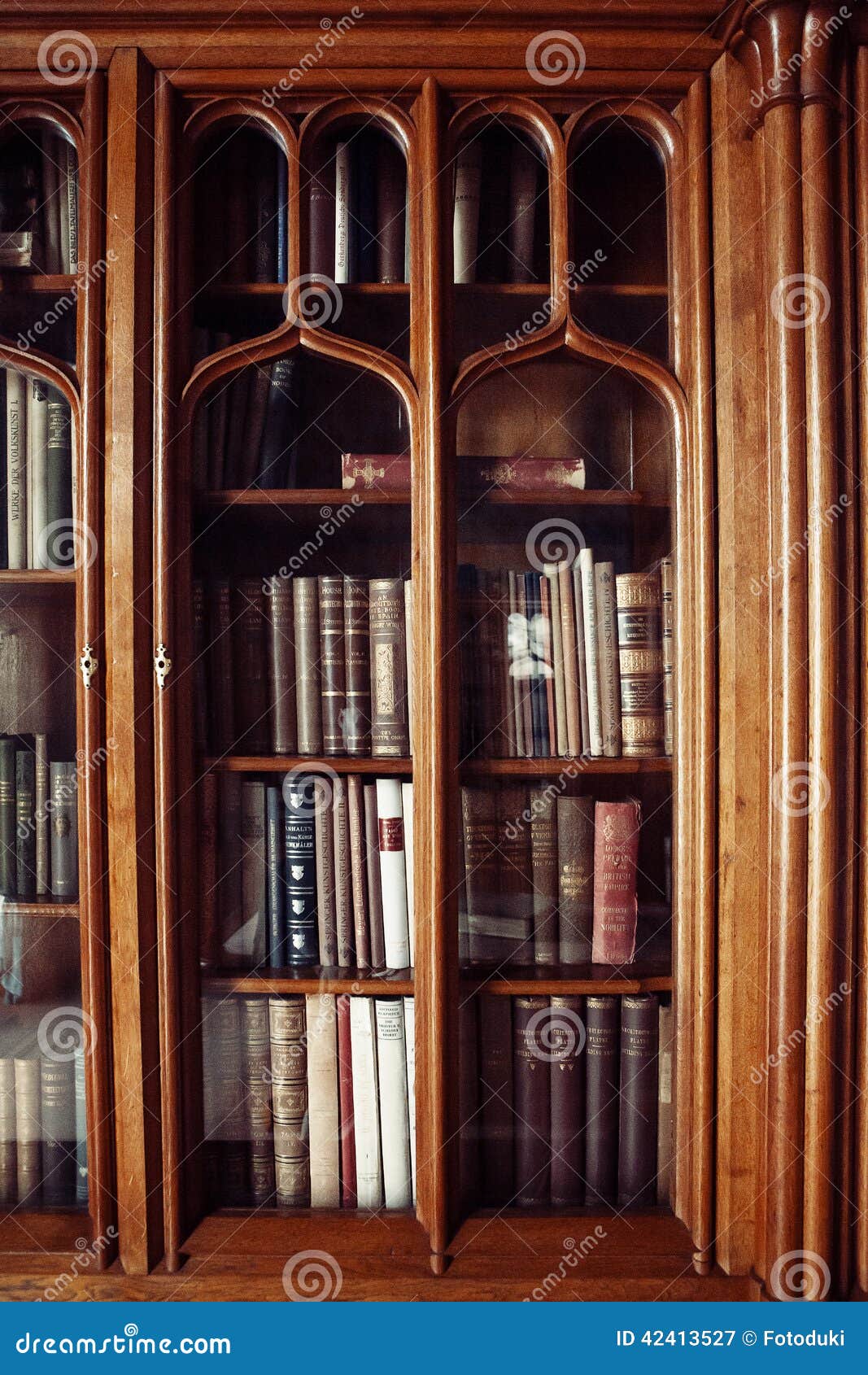 Historic Old Books in Library Editorial Photography - Image of ...