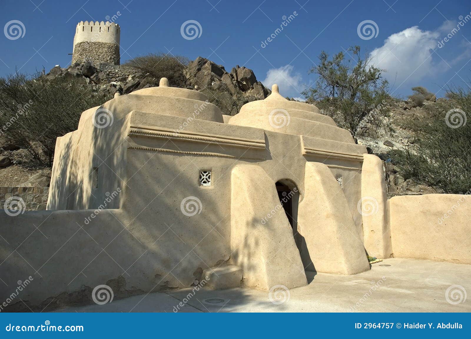 Historic Old Mosque stock image. Image of faith, east - 2964757