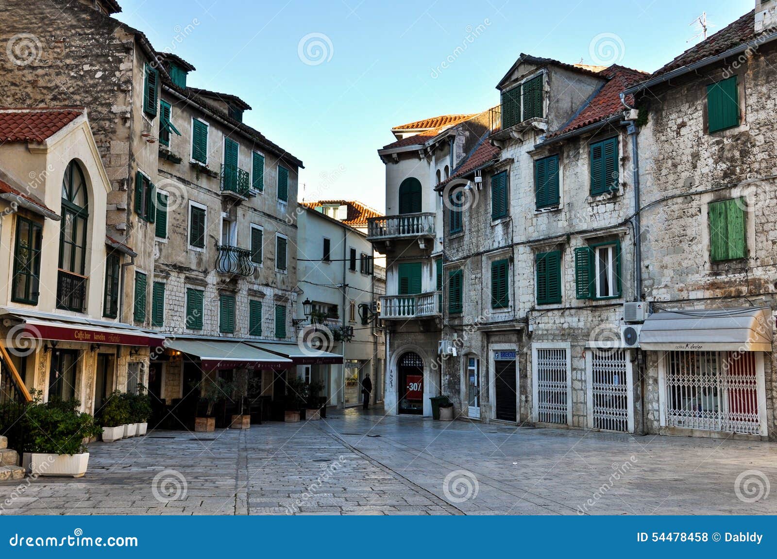 Historic Old Town of Split in Croatia Editorial Stock Photo - Image of ...