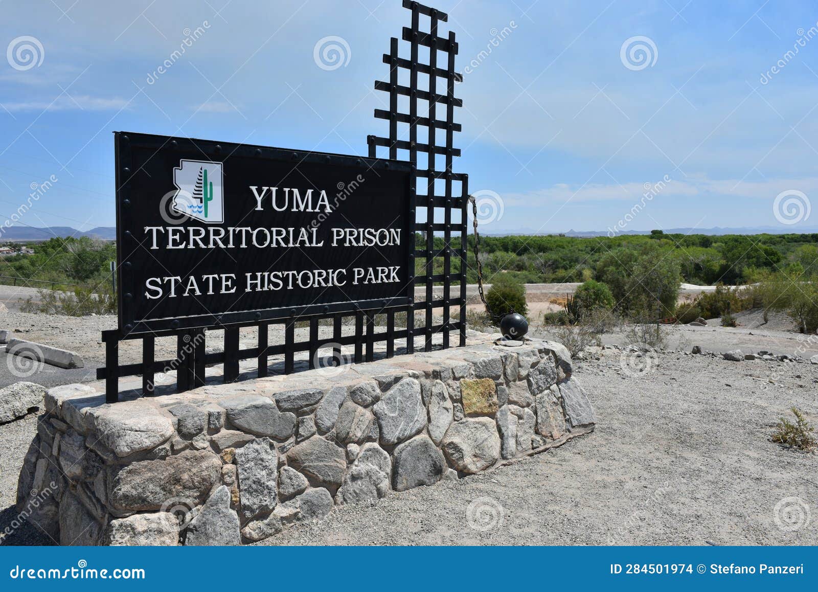 Historic Prison in Yuma, Arizona Editorial Stock Image - Image of ...