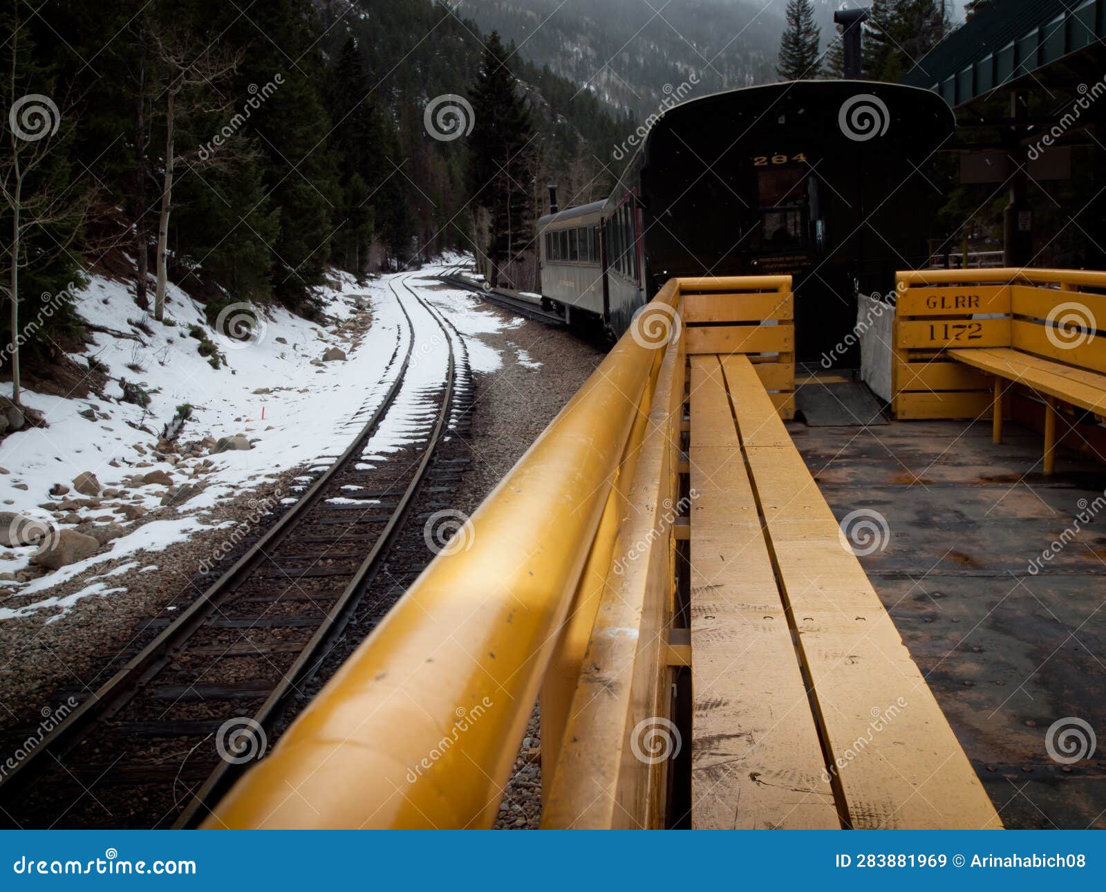 Historic Railroad editorial stock image. Image of commute - 283881969