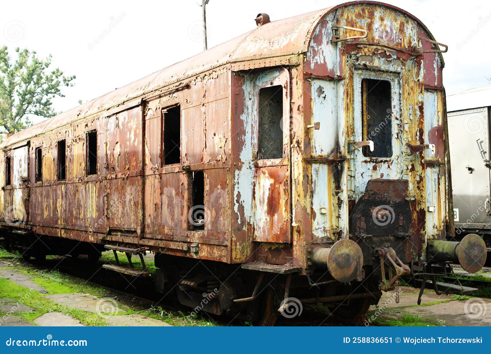 Historic railway stock image. Image of transport, classic - 258836651