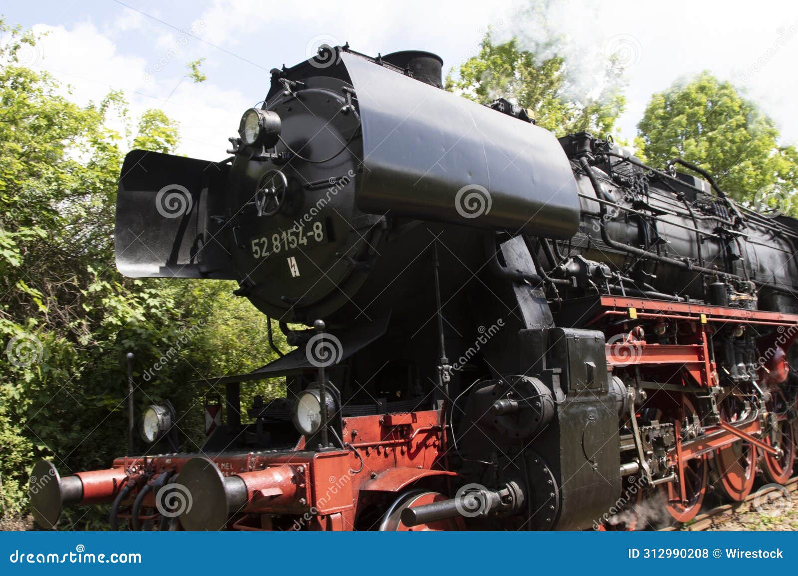 A Historic Railway is Under Steam. Editorial Stock Photo - Image of ...