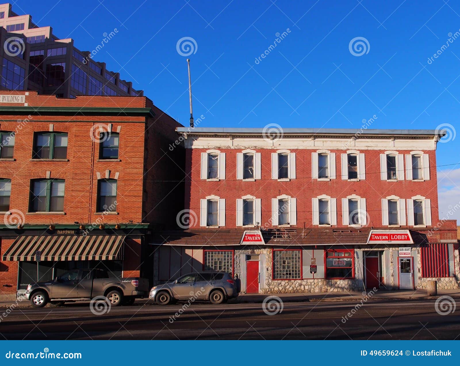 Historic Red Brick Building in Edmonton Alberta Editorial Stock Image ...