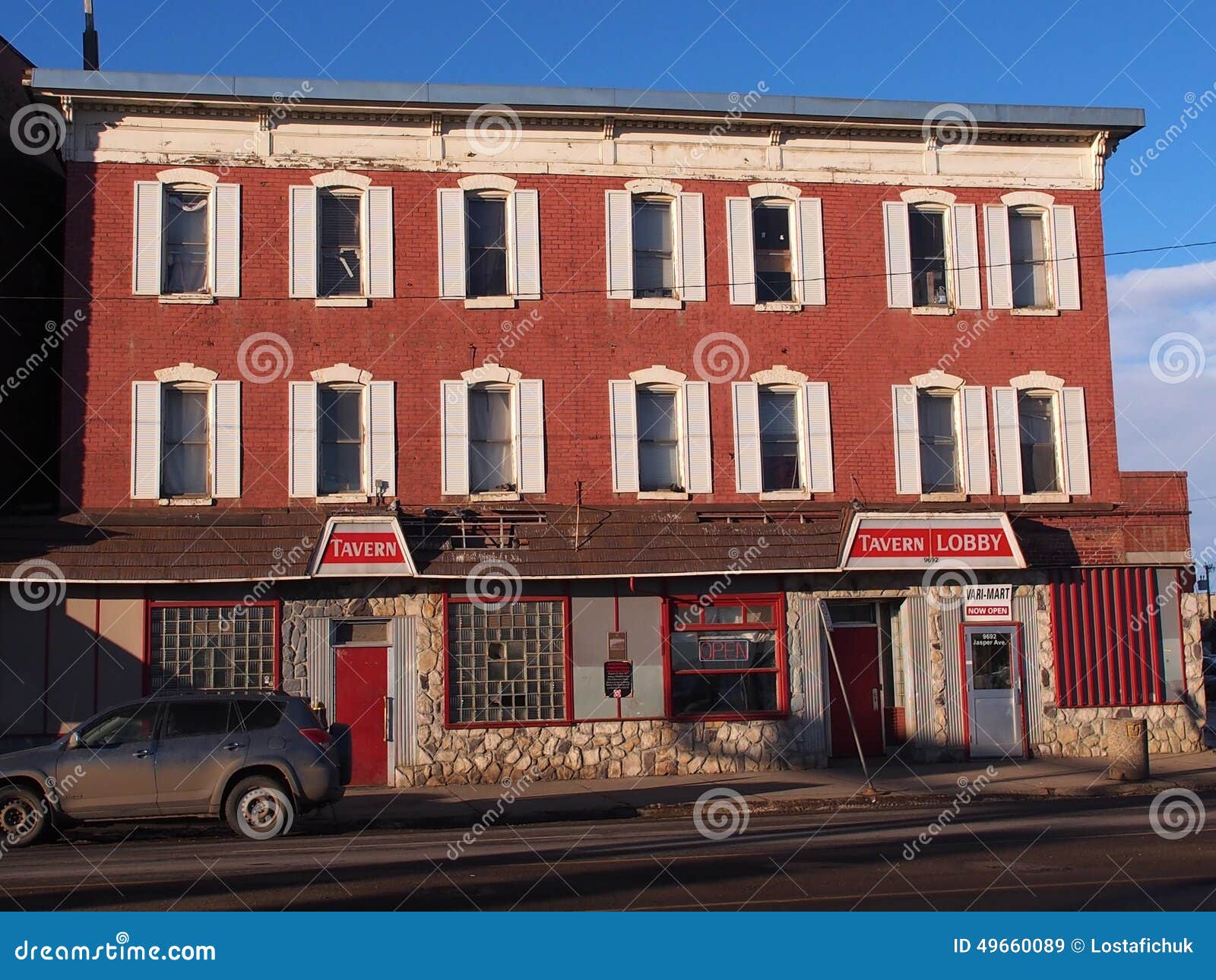 Historic Red Brick Building in Edmonton Alberta Editorial Stock Image ...