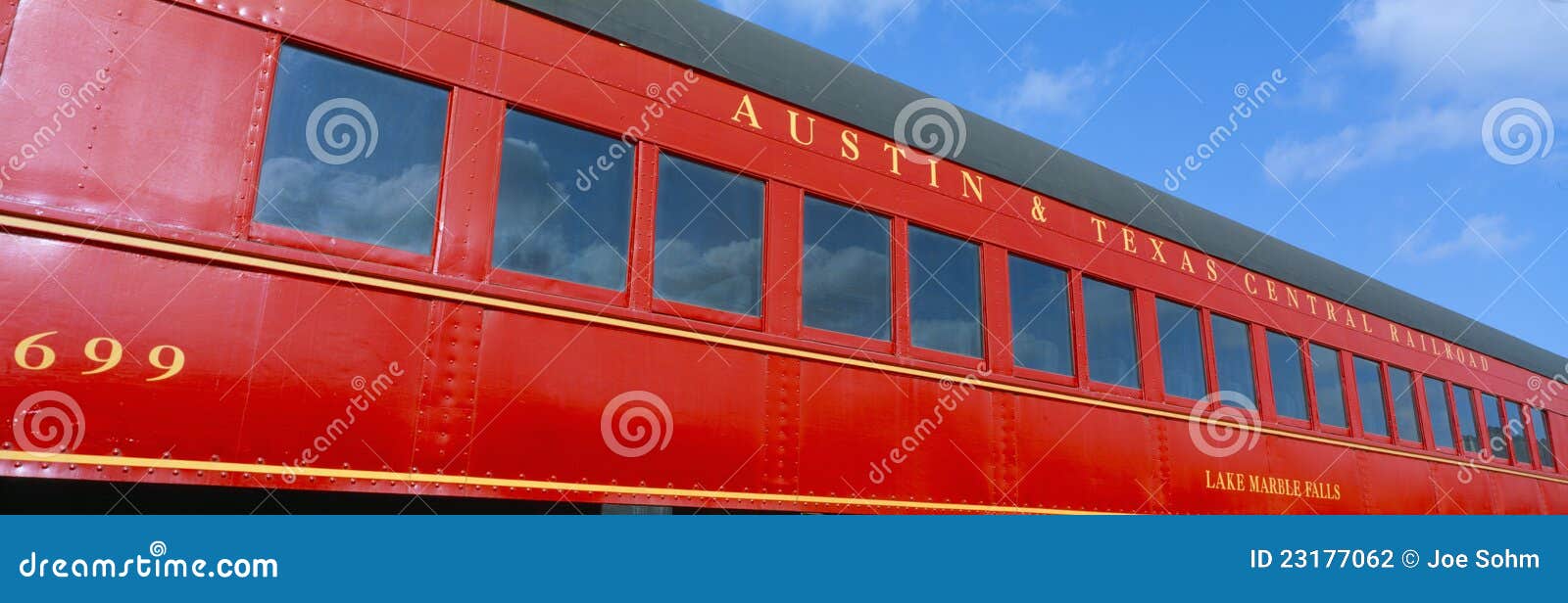 Historic Red Passenger Car, Editorial Photography - Image of passenger ...