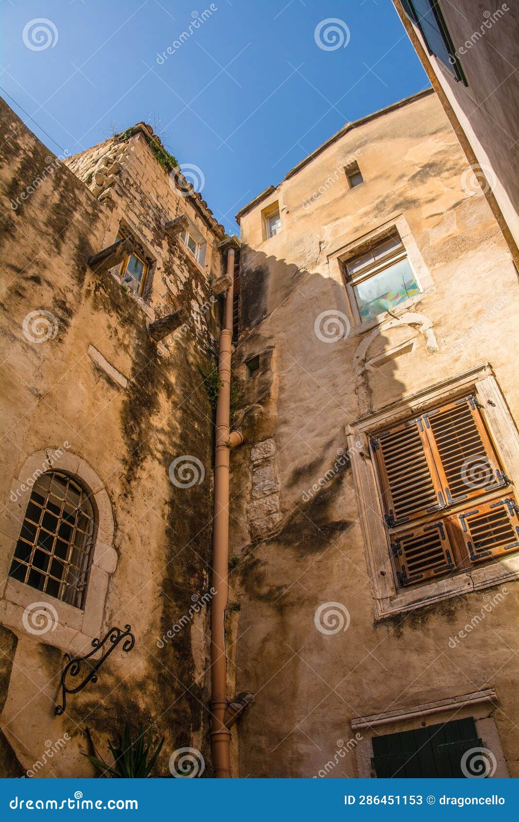 Buildings in Split, Croatia Stock Image - Image of croatian, split ...
